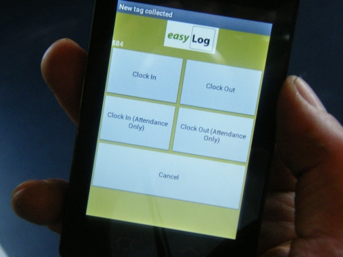 Smartphone clocking app offers more location data options – easyLog Ltd